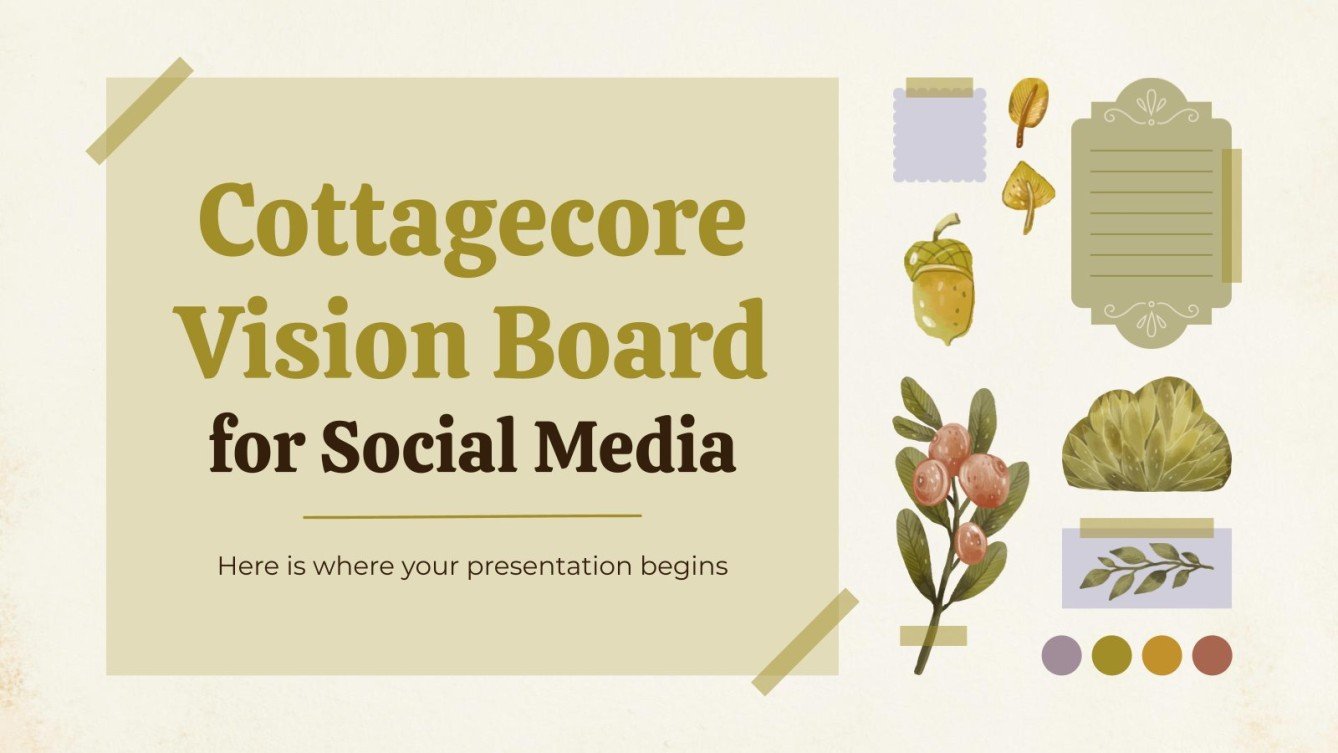Vision board templates for Google Slides & PowerPoint