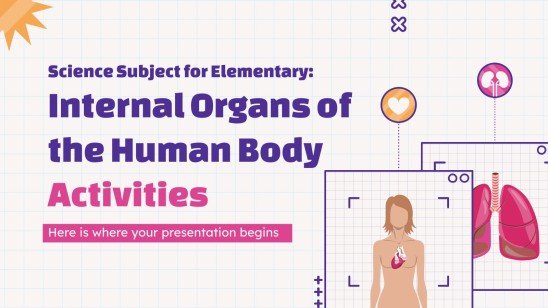 Science: Internal Organs of the Human Body Activities