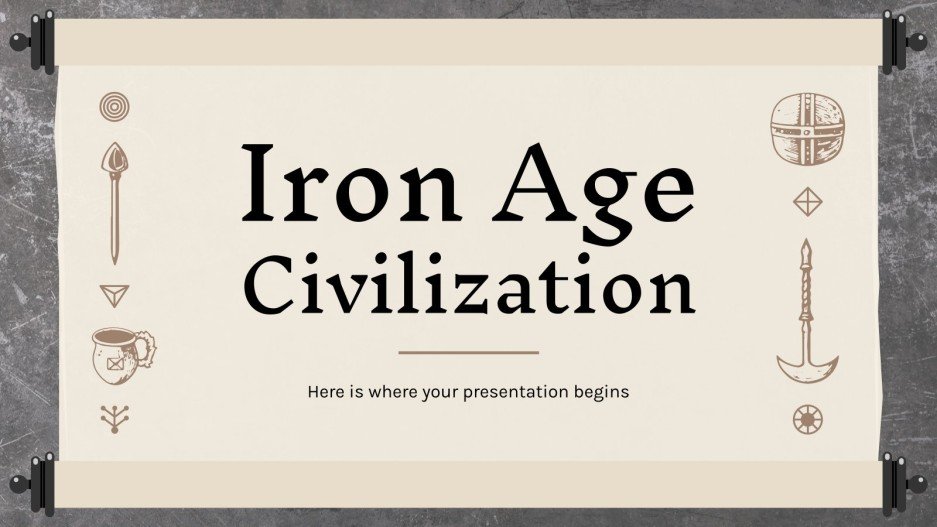 Iron Age Civilization | Google Slides & PowerPoint template