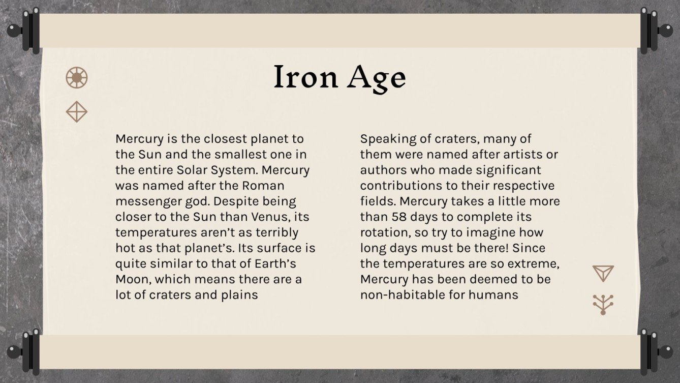 Iron Age Civilization | Google Slides & PowerPoint template