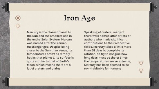 Iron Age Civilization | Google Slides & PowerPoint template