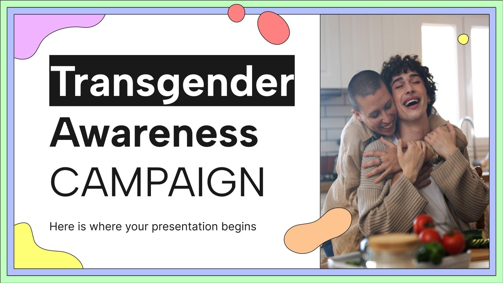 Transgender Awareness Campaign | Google Slides & PowerPoint