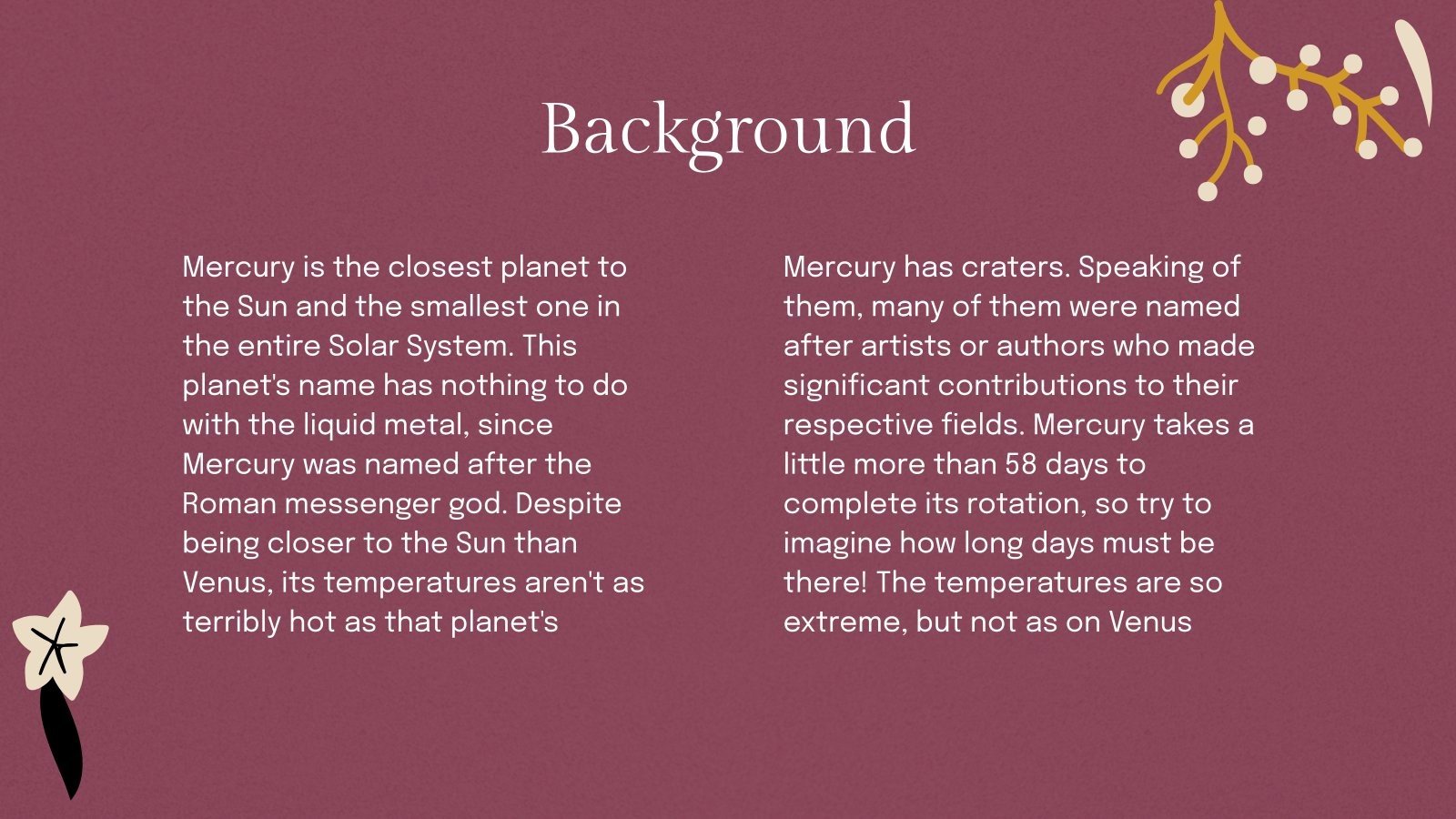 Plant Science Lesson for College | Google Slides & PPT