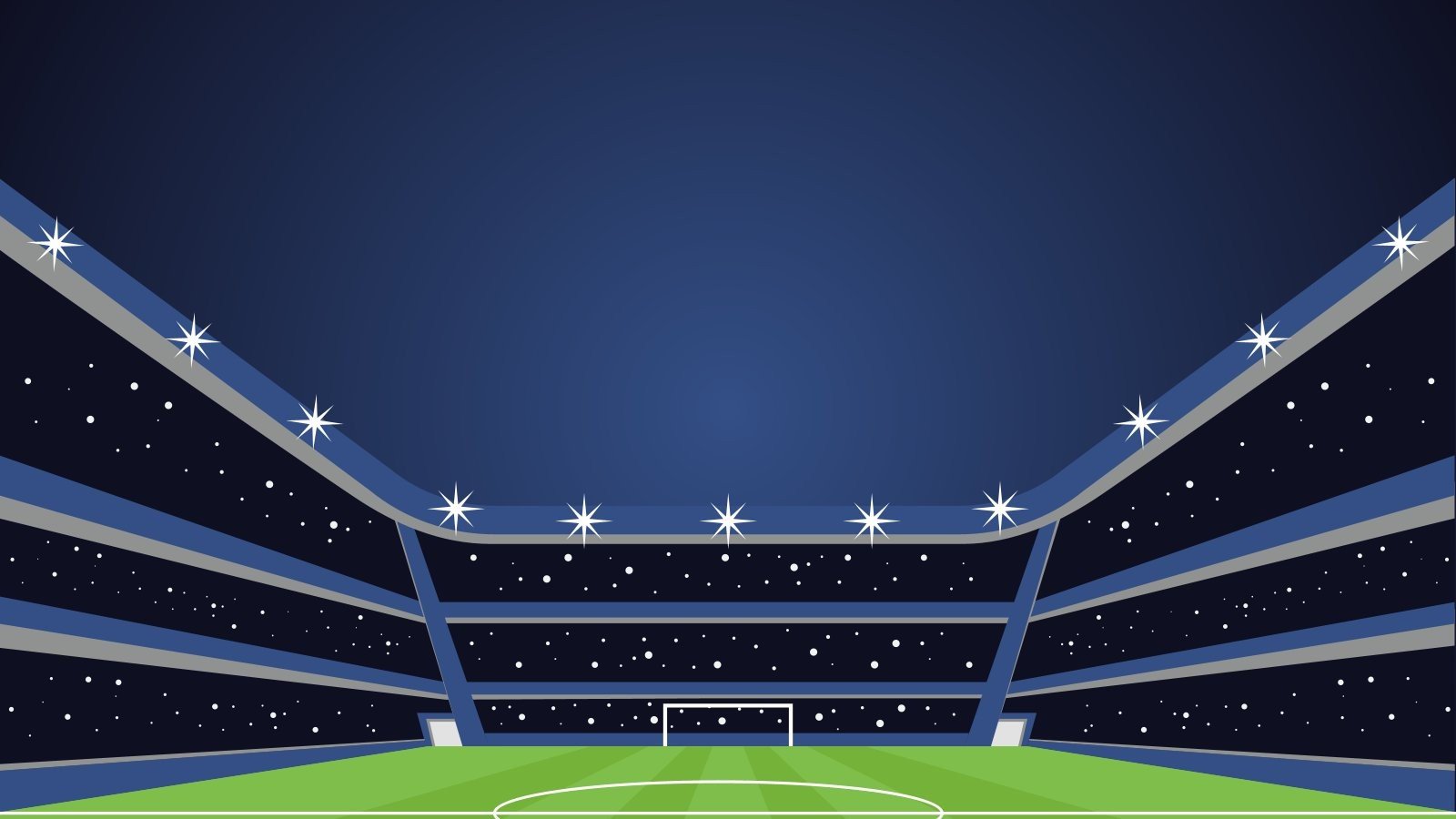 Football Field Backgrounds | Google Slides and PowerPoint