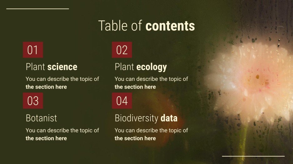 Botany Workshop | Google Slides & PowerPoint template