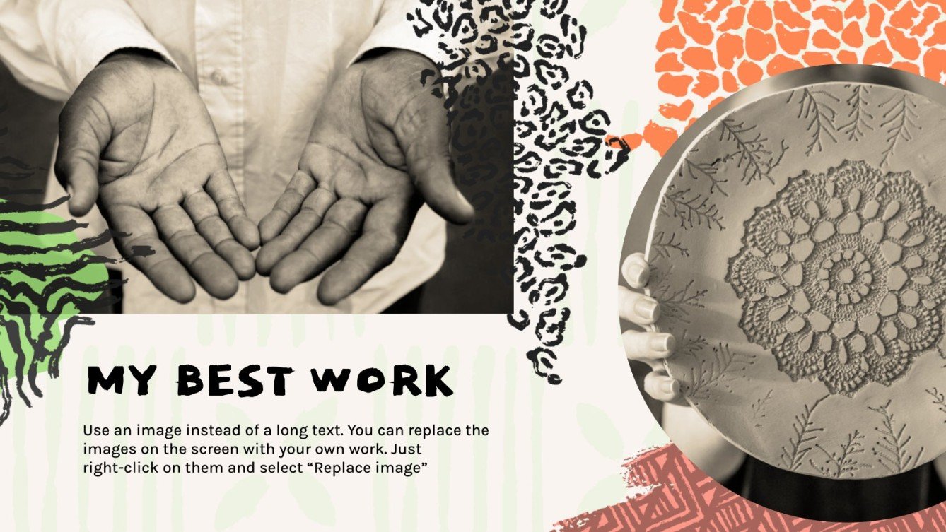 Kenya Style Portfolio | Google Slides & PowerPoint