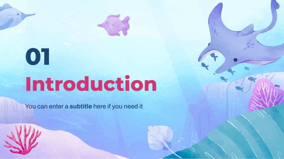 Marine Biology Science Lesson for College | Google Slides