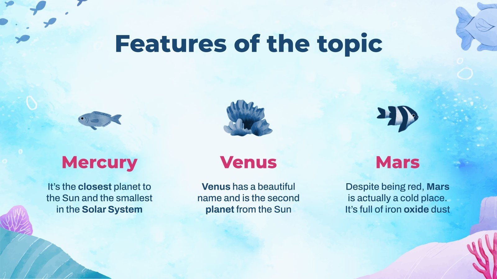 Marine Biology Science Lesson for College | Google Slides