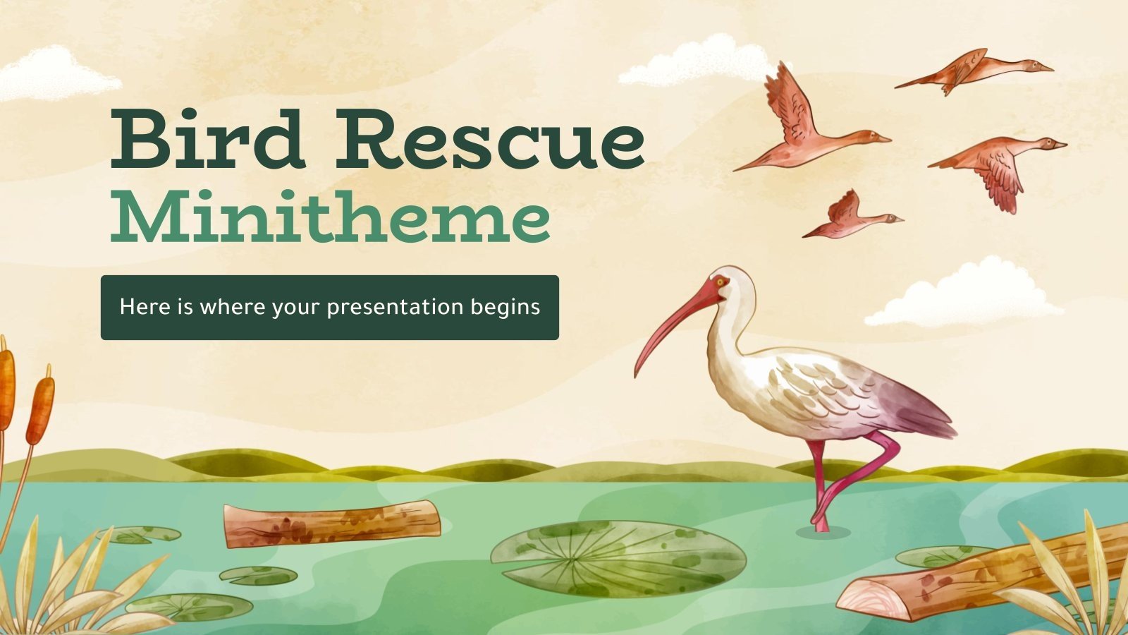 Free bird-based Google Slides & PowerPoint Templates