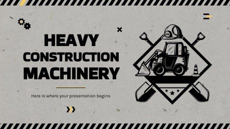 Heavy Construction Machinery | Google Slides & PowerPoint