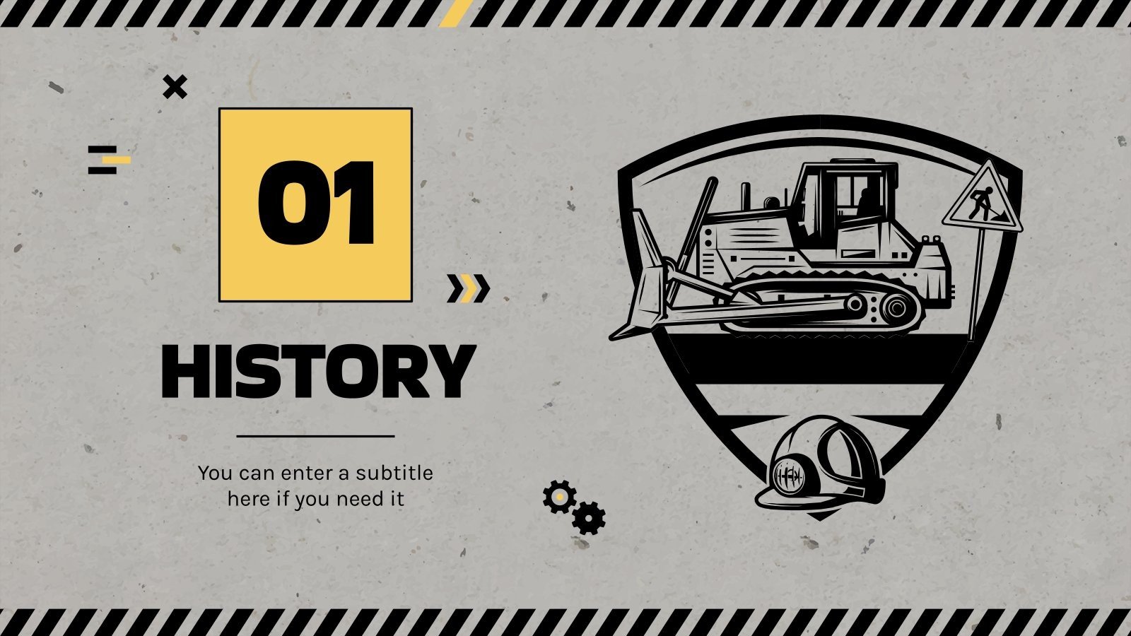 Heavy Construction Machinery | Google Slides & PowerPoint