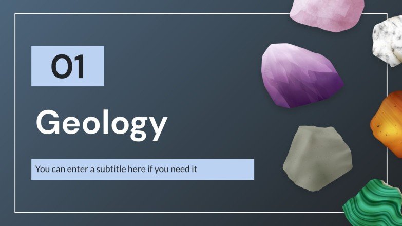 Geology & Mineral Sciences Major for College | Google Slides