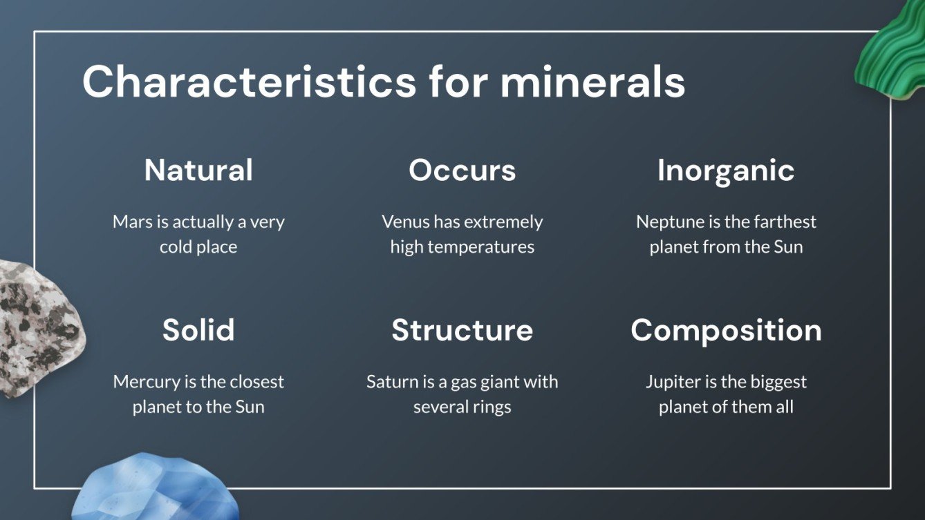 Geology & Mineral Sciences Major for College | Google Slides