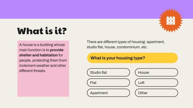 Parts of the House | Google Slides & PowerPoint