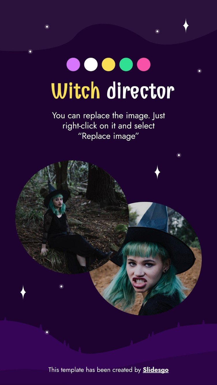 The Witches Come Back IG Stories | Google Slides & PPT