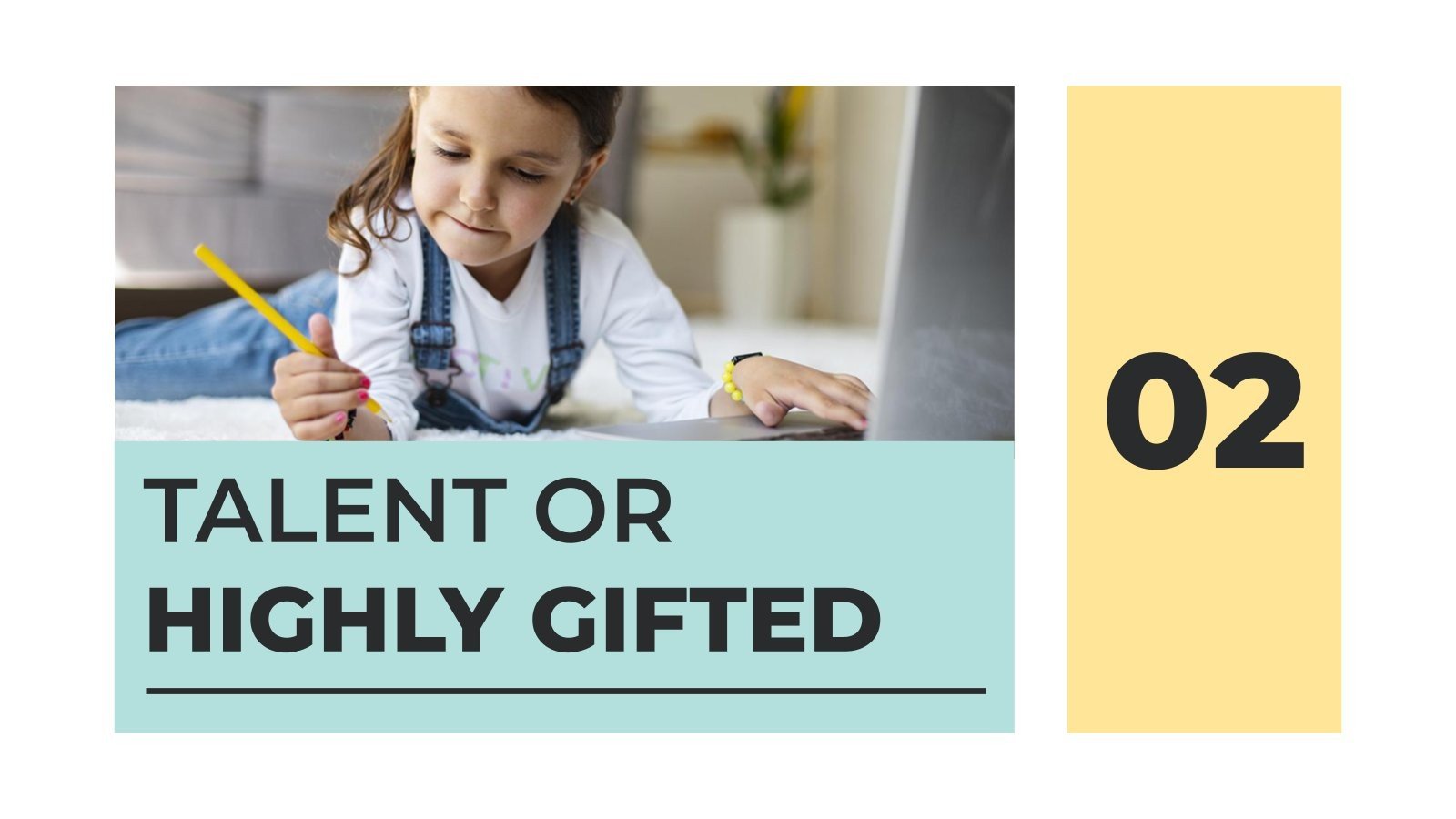 Important Terms Within Giftedness | Google Slides & PPT