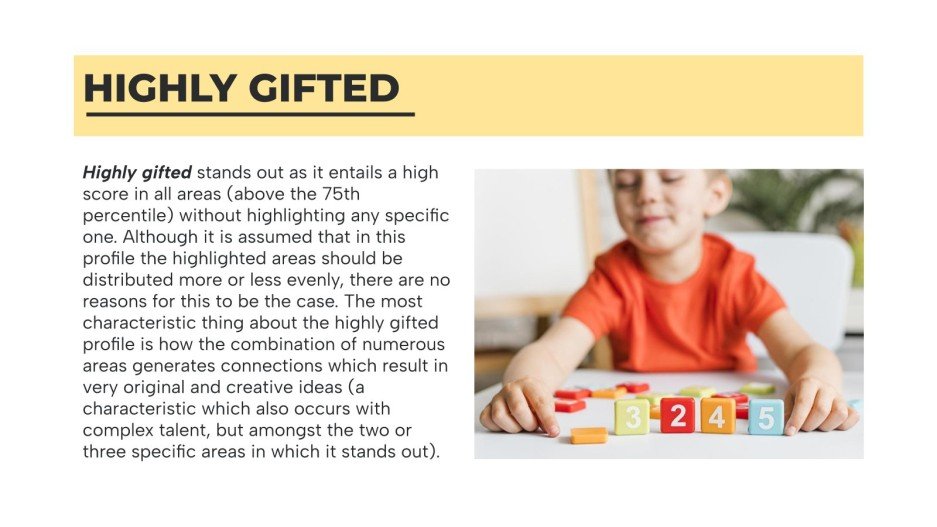 Important Terms Within Giftedness | Google Slides & PPT