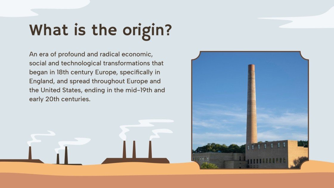 What was the Industrial Revolution? | Google Slides & PPT