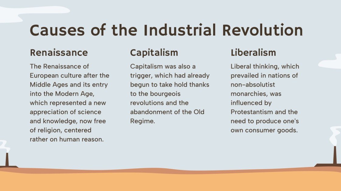 What was the Industrial Revolution? | Google Slides & PPT