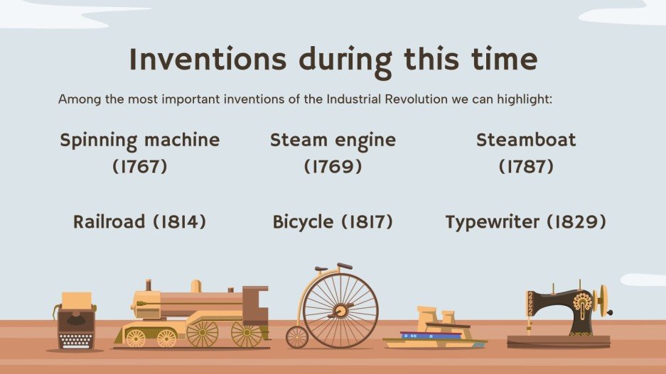 What was the Industrial Revolution? | Google Slides & PPT
