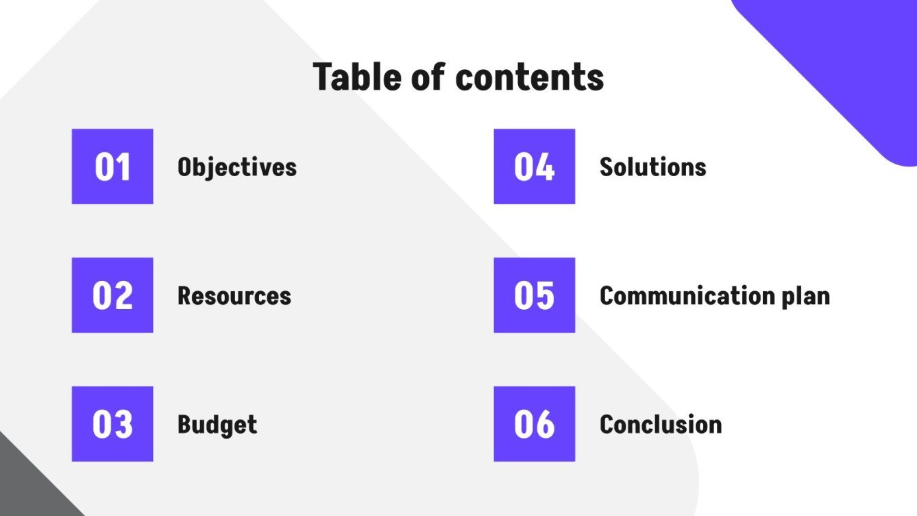 Project Proposal Schedule with Gantt Charts | Google Slides