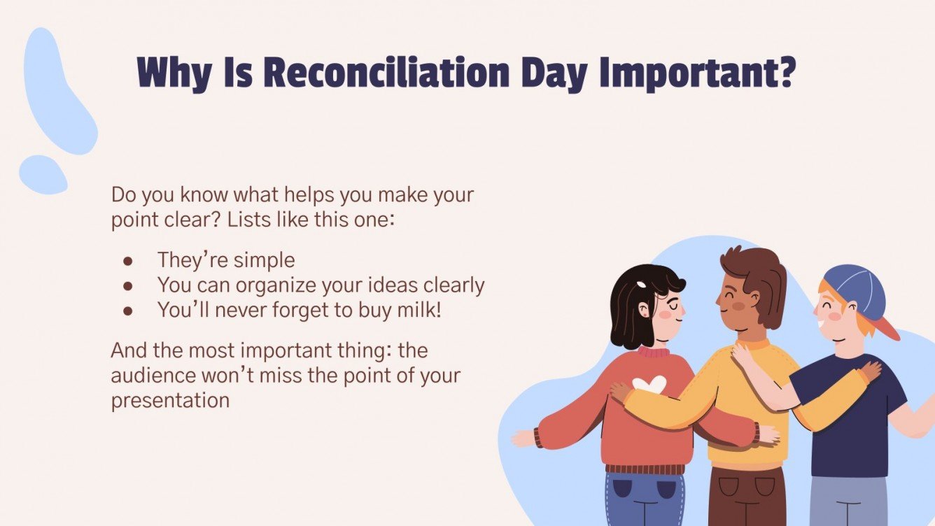 US Reconciliation Day | Google Slides theme & PPT template