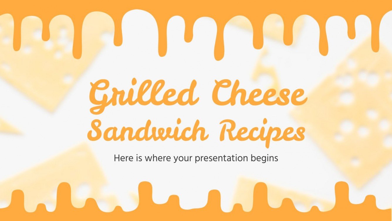 Google Slides themes and PowerPoint templates about cheese