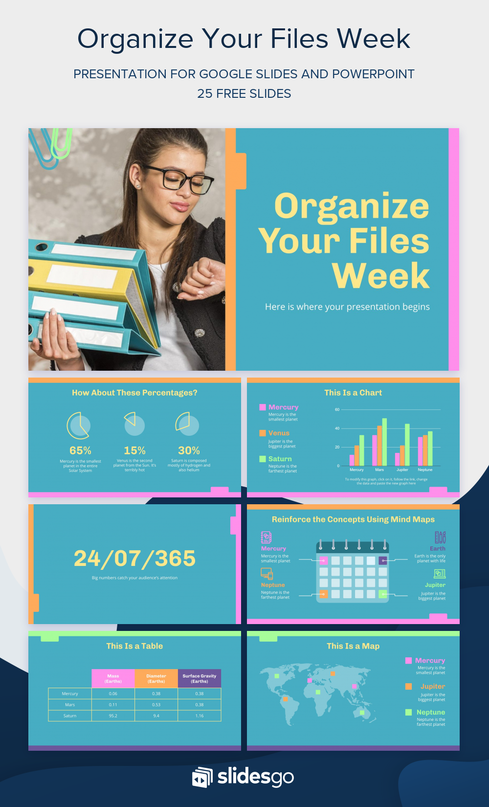 Organize Your Files Week | Google Slides and PowerPoint