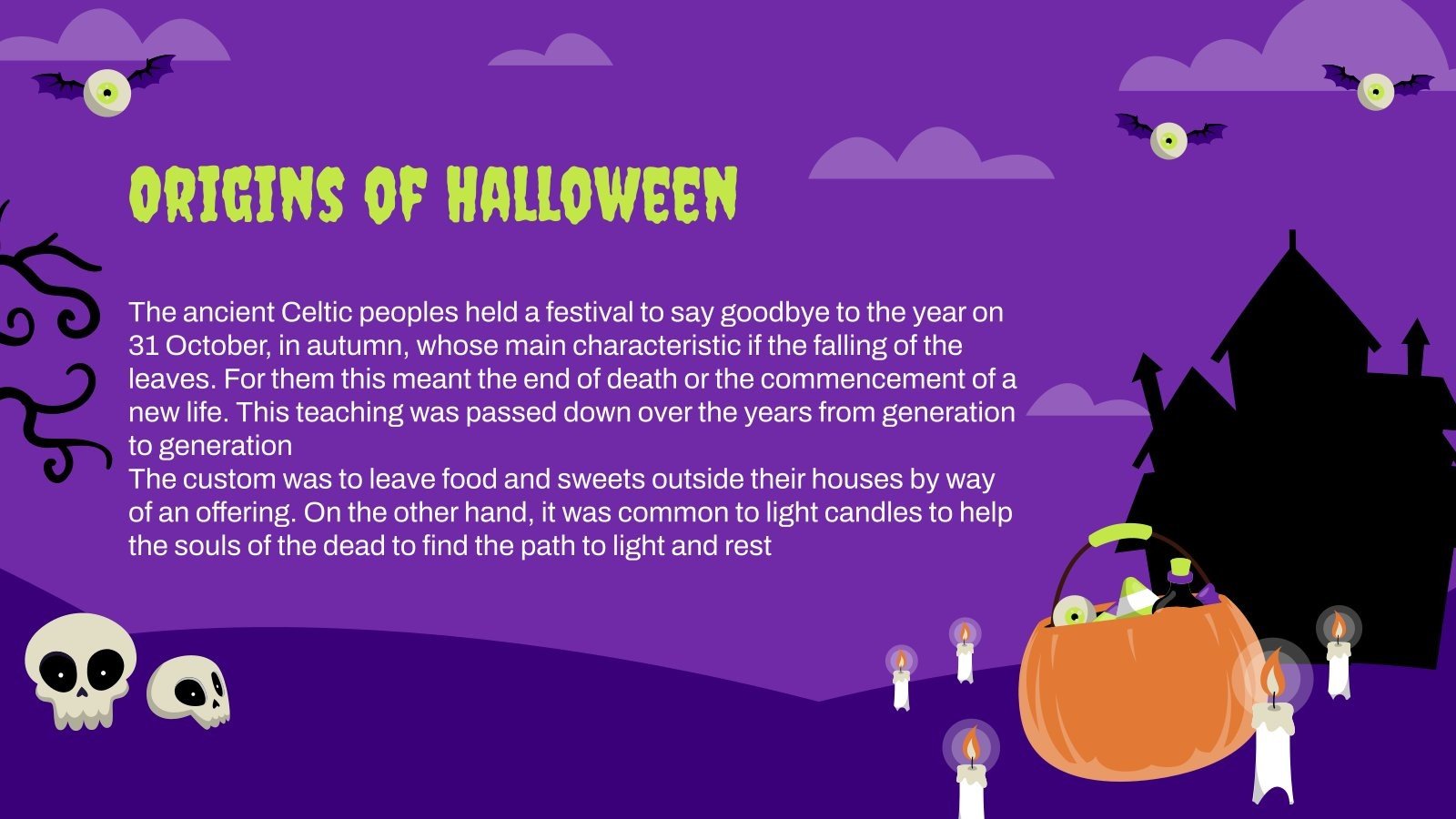 Halloween Themed Lesson | Google Slides & PowerPoint