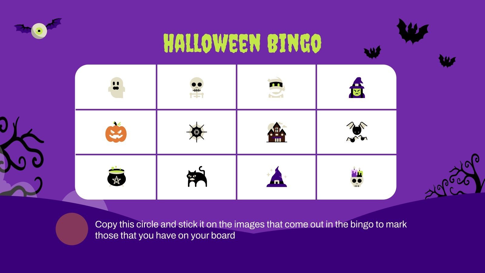 Lección temática de Halloween | Google Slides y PowerPoint