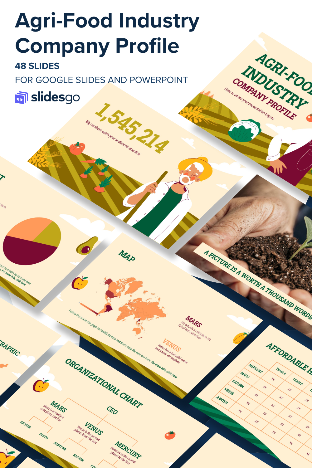 Agri-Food Industry Company Profile | Google Slides & PPT