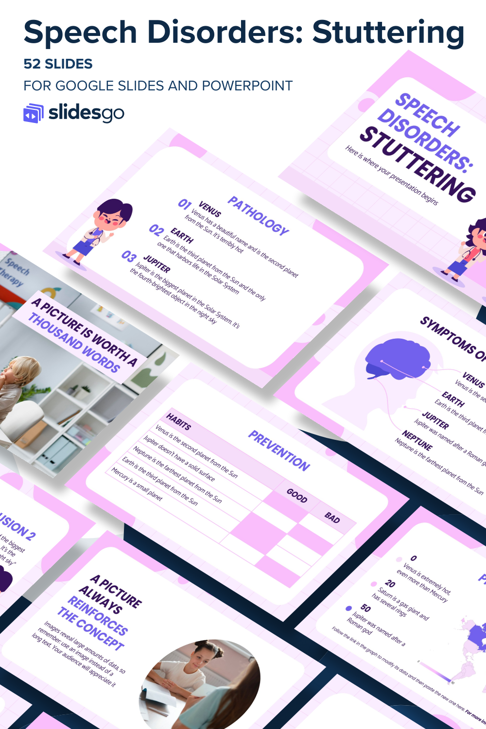 Speech Disorders: Stuttering | Google Slides & PowerPoint