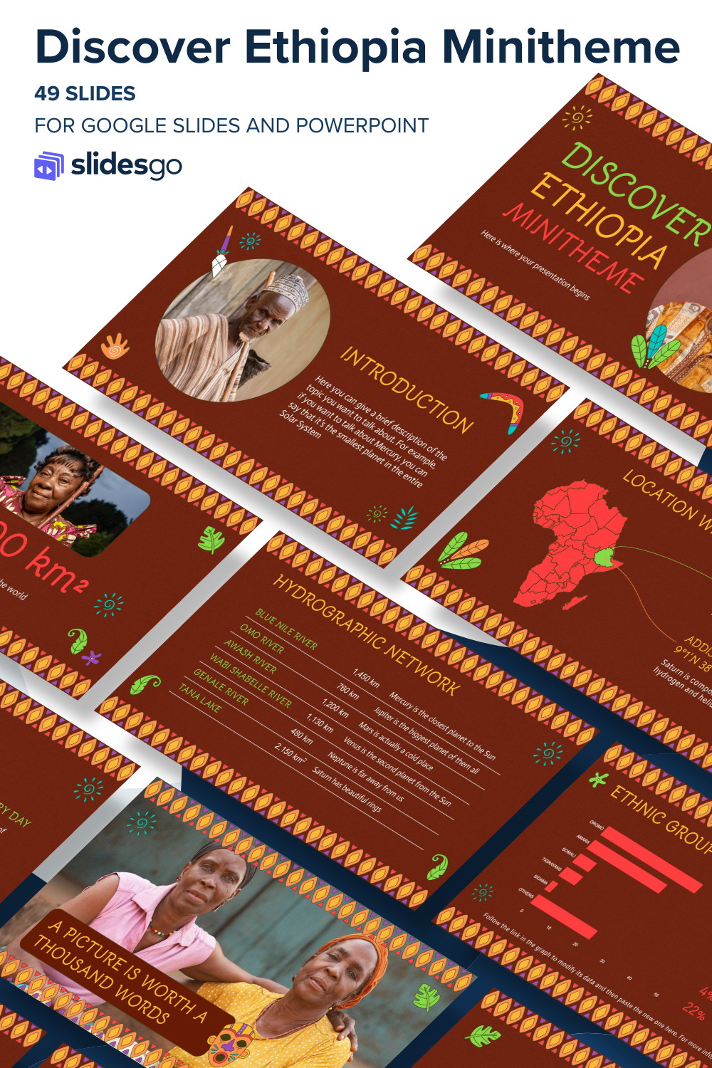Discover Ethiopia Minitheme | Google Slides & PPT