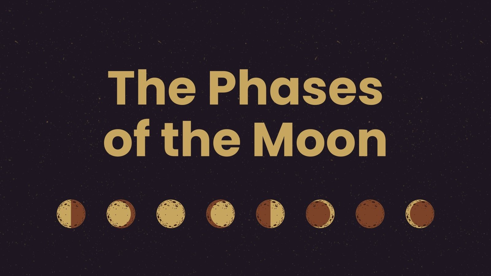 The Phases of the Moon | Google Slides & PPT