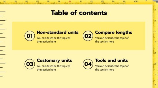 Measuring Tape Workshop | Google Slides & PPT