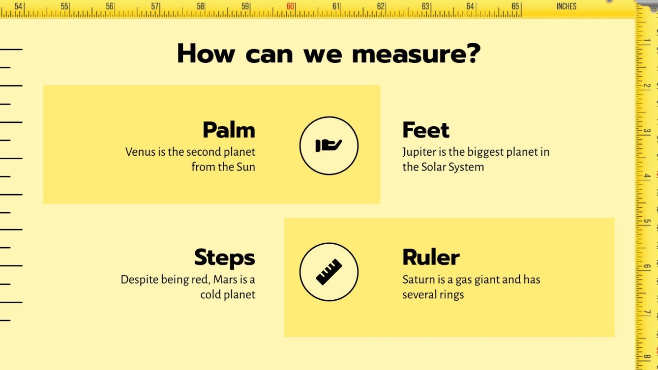 Measuring Tape Workshop | Google Slides & PPT