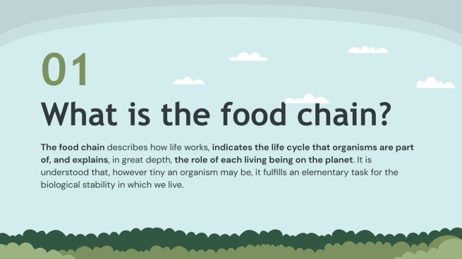 The Food Chain | Google Slides & PowerPoint