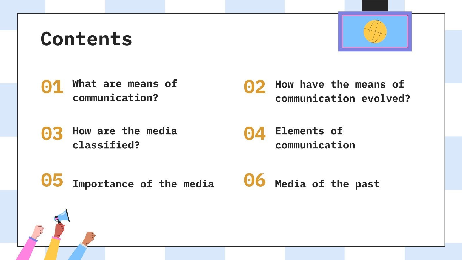 The Media | Google Slides & PowerPoint