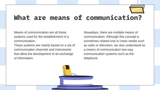The Media | Google Slides & PowerPoint