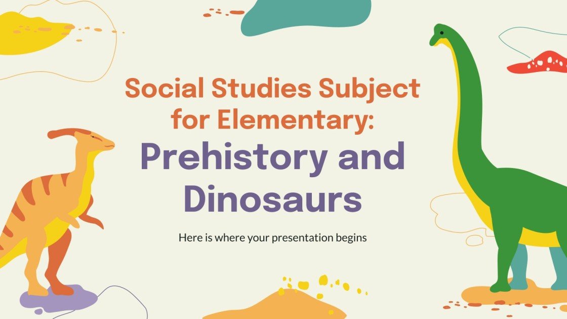 Social Studies for Elementary: Prehistory and Dinosaurs