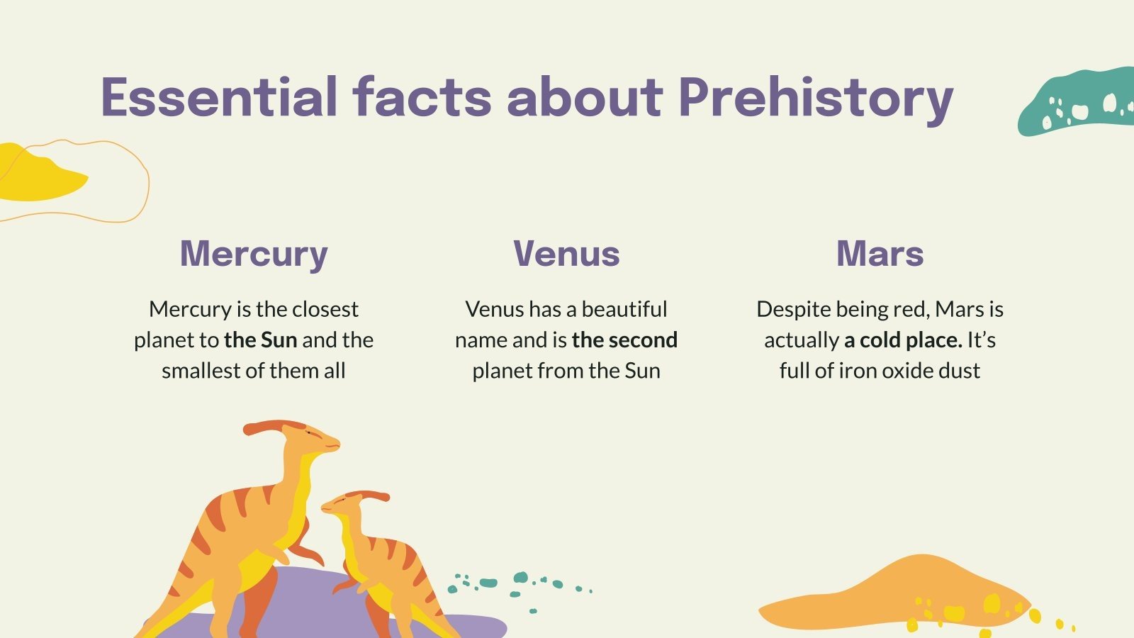 Social Studies for Elementary: Prehistory and Dinosaurs