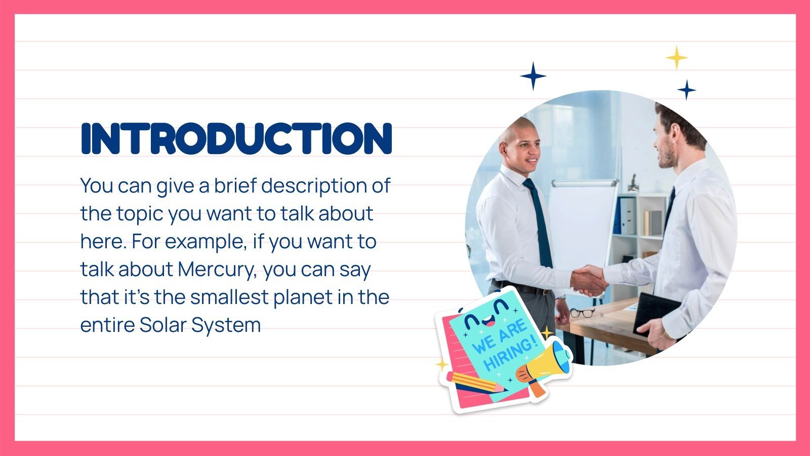 Tips for Standing up in your Interview Workshop