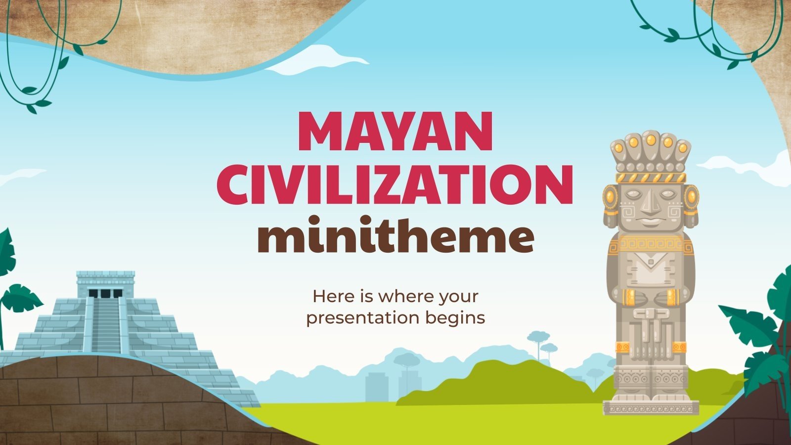 Mayan Civilization Minitheme | Google Slides & PowerPoint