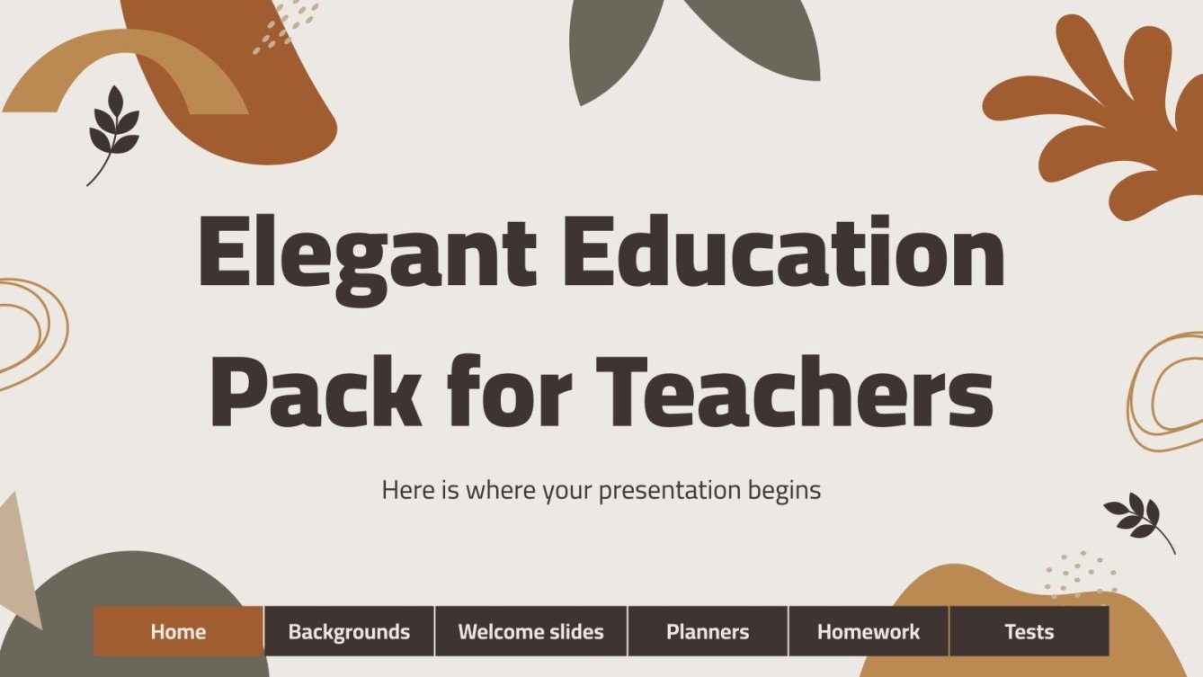 Free Teacher Pack templates for Google Slides & PowerPoint