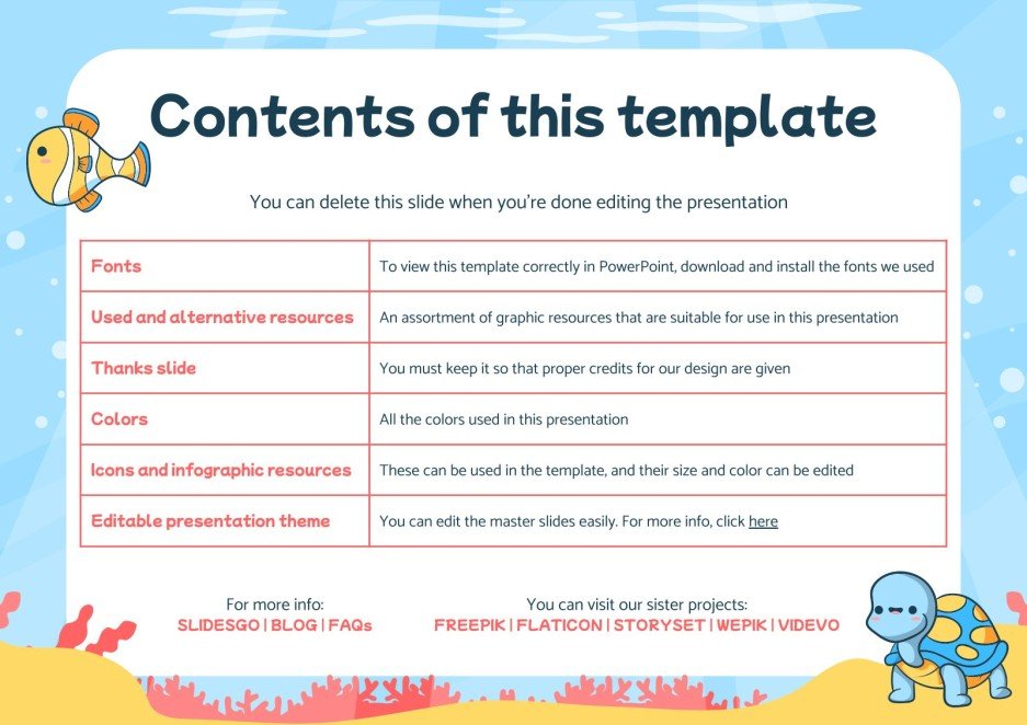 Biology Activities for Pre-K: Jellyfish | Google Slides