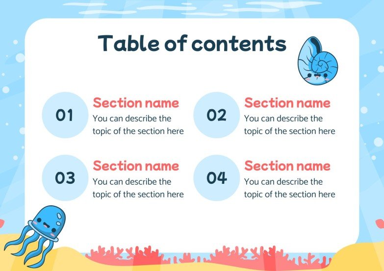 Biology Activities for Pre-K: Jellyfish | Google Slides