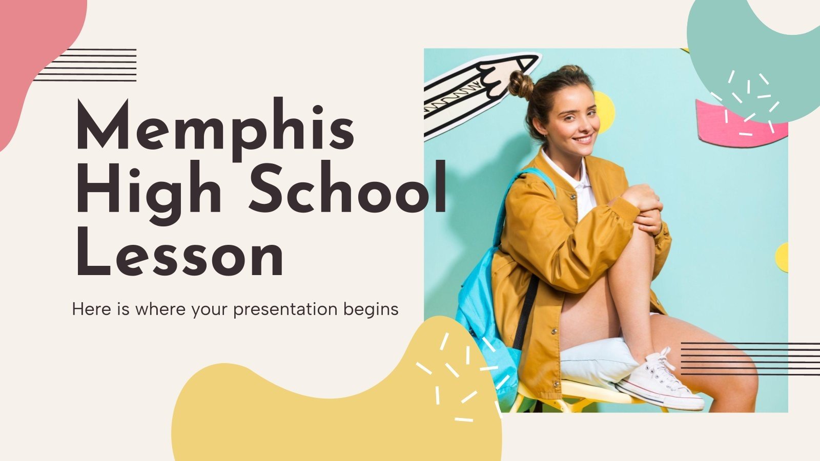 Memphis High School Lesson | Google Slides and PowerPoint