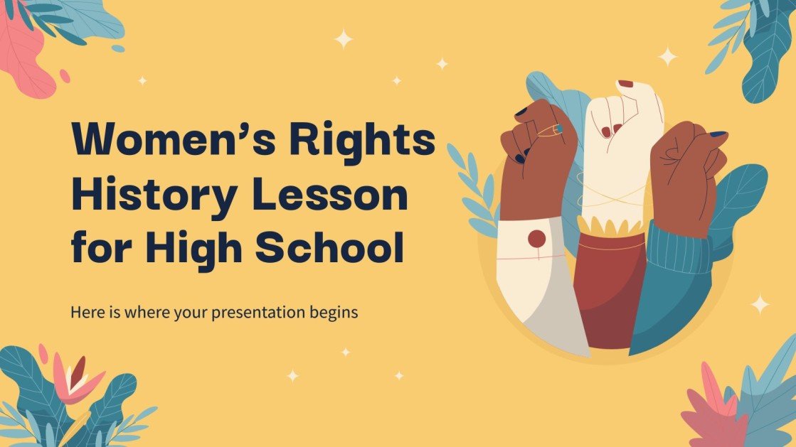 Women's Rights History Lesson for High School