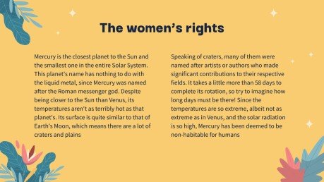 Women's Rights History Lesson for High School