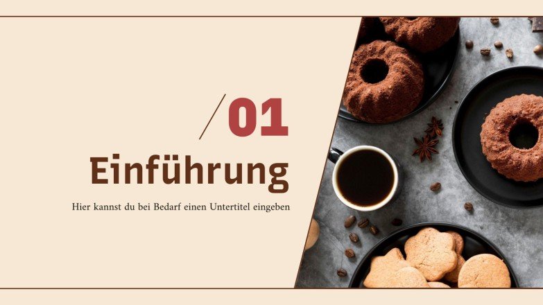 German Coffee & Cake Minitheme | Google Slides & PPT